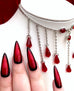 'Bloodlust' Necklace (Blood Red) – Darkling Beloved